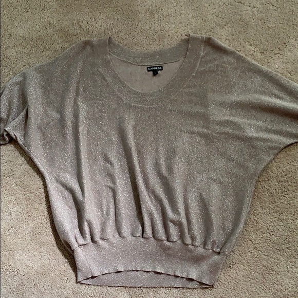 Express | Tops | Champagne Color Lightweight Sweater | Poshmark
